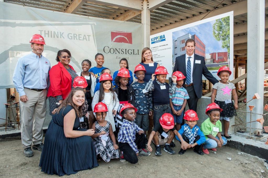 KIPP:MA and Consigli Celebrate Cornerstone laying for new KIPP Academy ...