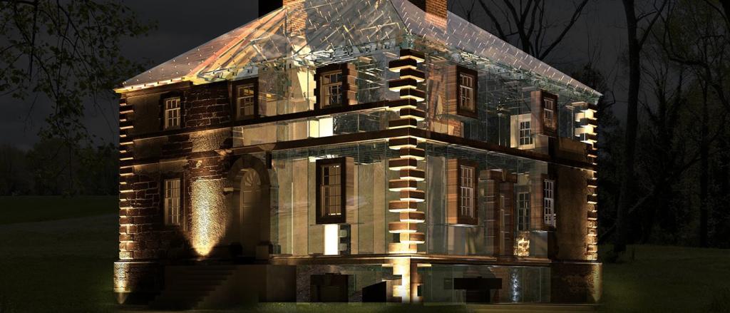 Menokin Glass Project - Consigli Construction
