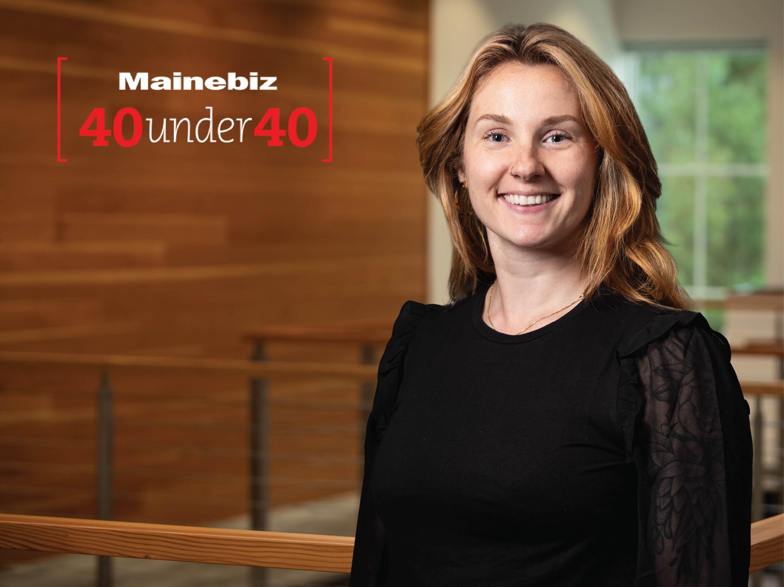 Christina Consigli Named to 2025 Mainebiz 40 Under 40 List - Consigli Construction